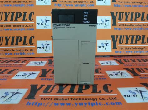 OMRON C200HE CPU42 E CPU 裕益科技自動化設備可程式編碼器PLC分散式控制系統DCS