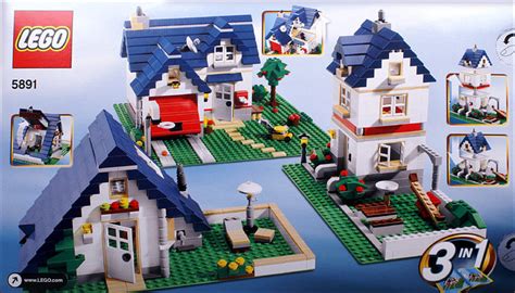 Конструктор 'Загородный дом', 3-в-1, Lego Creator [5891]