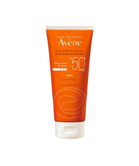Avène Sunscreen Lotion Face And Body Spf 50