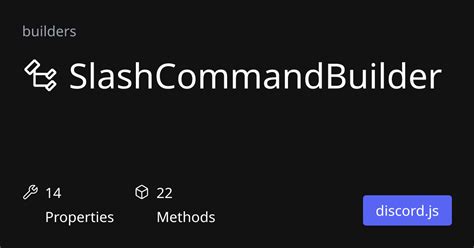 slashcommandbuilder builders 1 8 1 discord js