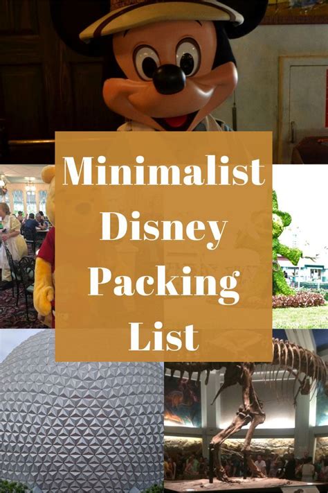 The Ultimate Guide To Disney World Minimalist Packing Packing List
