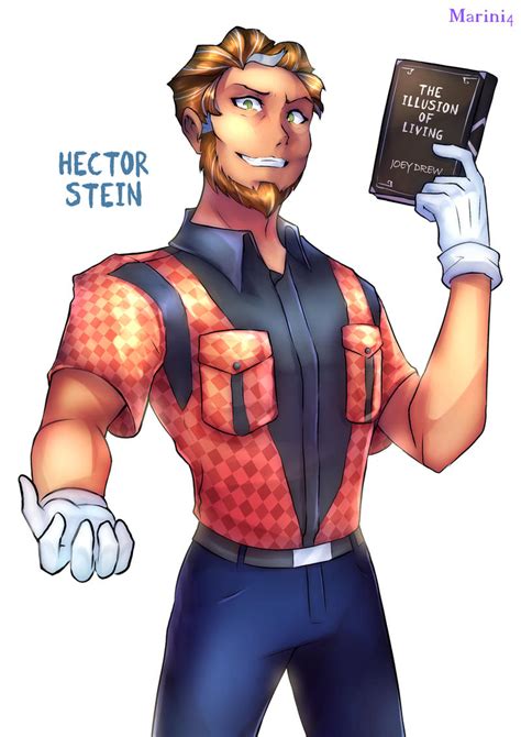 Bendy Before The Ink Machine Hector Stein By Marini4art On Deviantart