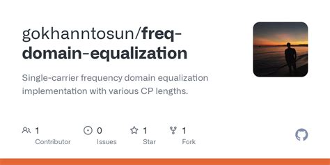 Github Gokhanntosunfreq Domain Equalization Single Carrier Frequency Domain Equalization