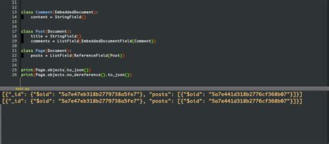 Nodereference Not Working With Tojson · Issue 1745 · Mongoenginemongoengine · Github