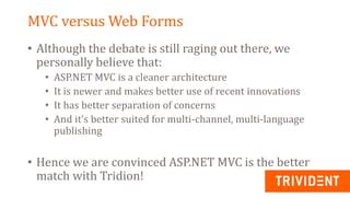 Optimizing Development Processes With Tridion Pptx