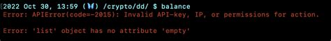 [bug] `crypto dd balance` command broken · issue 3185 · openbb finance