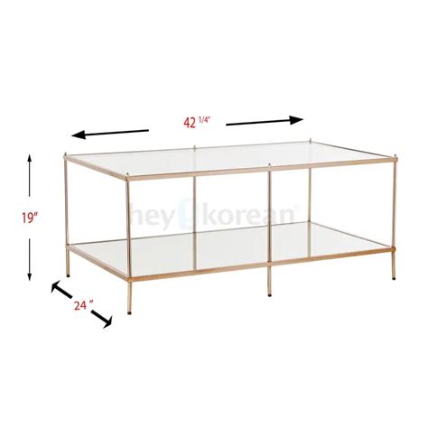 로즈골드 커피테이블 Rose Gold Coffee Table