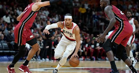 Trail Blazers Rally To Beat Heat 110 107 At Buzzer Cbs Miami