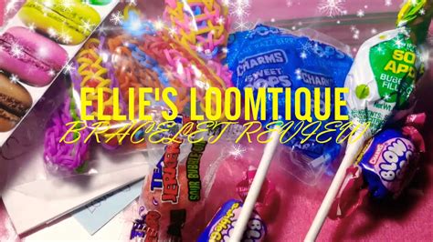 🌼reviewing Ellies Loomtique Loom Bracelets🌼 Youtube