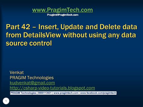 sql server and c video tutorial part 42 insert update and