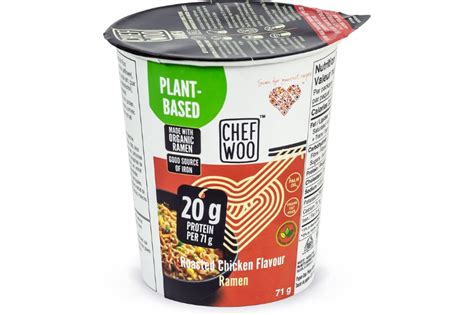 Chef Woo Roasted Chicken Flavour Ramen 12 X 71g Fruit Suite