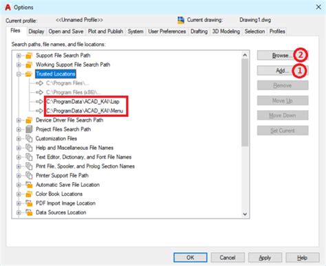 Configure Autocad Real World Revit
