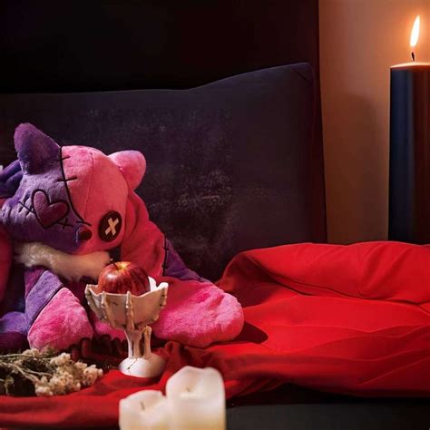 Emo Pink Bunny Foxy Plush