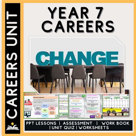 Cre8tive Resources Year 7 Careers Unit Career Planning