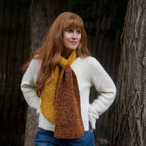 Easiest Garter Stitch Scarf Knitting Pattern