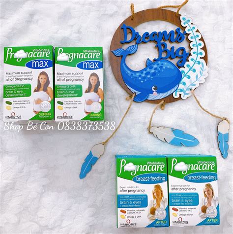 Vitamin Tổng Hợp Cho Mẹ Sau Sinh Pregnacare Breast Feeding