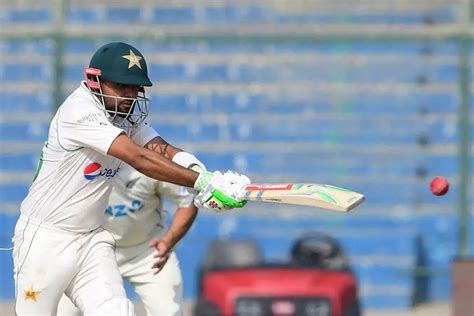 Babar Azam Hits Hundred In Pakistans Recovery To 224 4 In 1st Test