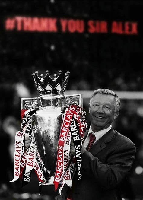 Sir Alex Ferguson Trophy Poster Jay Coulthurst Tapestry Textile By Danny Winterbottom Pixels