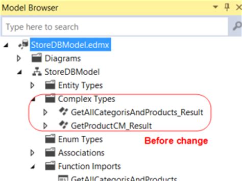 Returning Multiple Result Sets From An Entity Framework Stored Procedure With Function Import