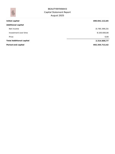 Capital Statement 2025 08 Pdf