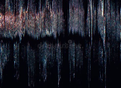 Glitch Overlay Analog Noise Texture Distortion Stock Image Image Of