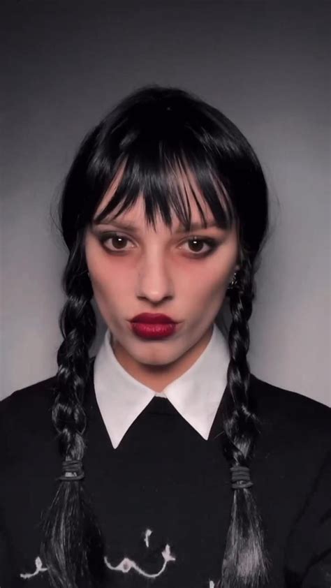 Wednesday Addams Makeup Cosplay Wednesday Addams Makeup Wednesday