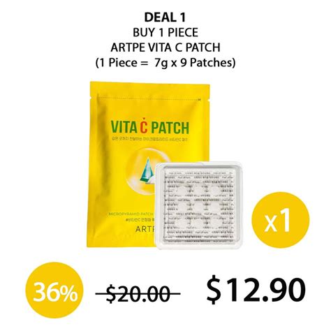 Artpe Vita C Patch 1 Piece 7g X 9 Patches Cocomo
