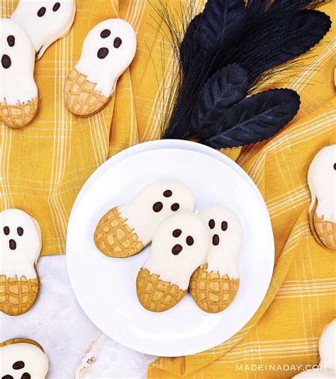 Nutter Butter Ghost Cookies Recipe Made In A Day