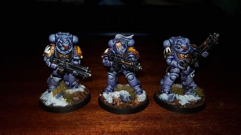 Space Wolf Heavy Intercessors 3 Of 5 Done Rwarhammer40k