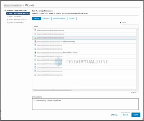 Vmotion Fails To Migrate And Evc Fails To Enable