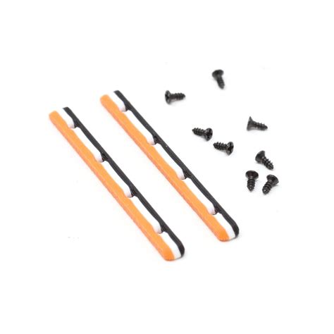 Skull Premium Board Rails Orangewhiteblack Skull Fingerboards