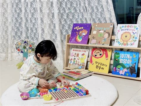 아기 소근육 발달 놀이 앤도르프 원목교구 추천 네이버 블로그