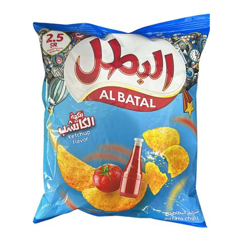 البطل بطاطس بنكه الفلفل حار 65 جرام