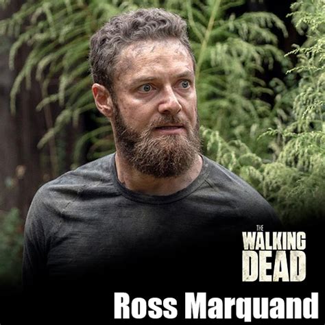 Signature Series Ross Marquand Signed Pop Aaron The Walking Dead