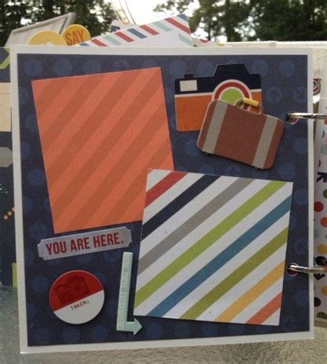 Travel Scrapbook Kit Or Premade Mini Album By Artsyalbums On Etsy