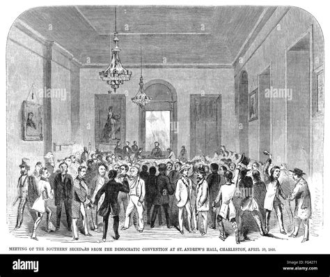 SOUTH CAROLINA SECESSION NMeeting Of The Southern Seceeders From The