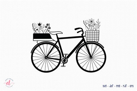 Floral Cycle Svg Flower Bouquet Svg Graphic By Craftlabsvg · Creative