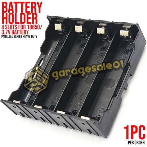Battery Holder Aa 18650 1s 2s 3s 4s Single Double Triple Quad With