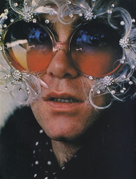 Elton John Elton John Elton John Glasses Glam Rock