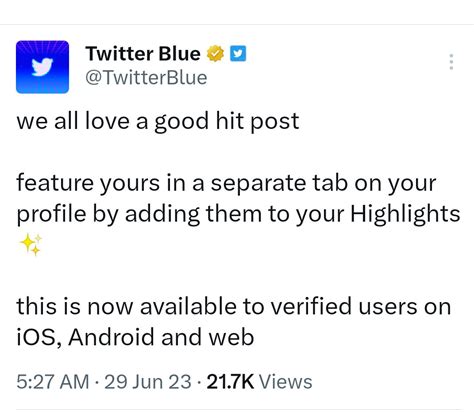 Tie On Twitter Twitter Blue New Feature Live Now Highlight