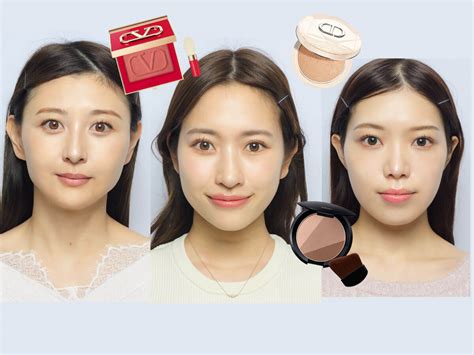 求心顔に遠心顔顔タイプ別に自然な立体感の出すテクニックをプロがレクチャー！ 美人百花com