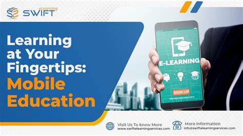 Swift Elearning Services Private Limited On Linkedin Learning At Your Fingertips Mobile Learning