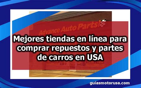 ᐈ Mejores tiendas en línea para comprar repuestos y partes de carros en