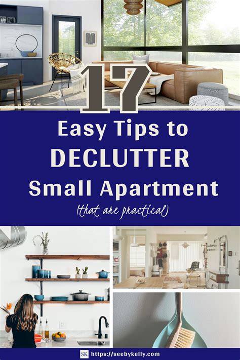 17 Easy Tips To Declutter Small Apartment Practical Too Sk