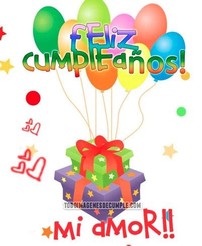 imágenes de Feliz Cumpleaños mi amor para novios