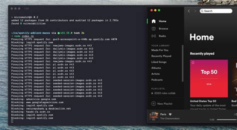 github octieuway spotify adblock macos blocking ads on desktop