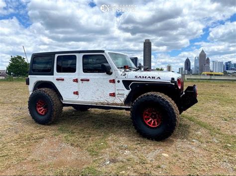 2018 Jeep Wrangler With 17x9 12 Fuel Covert And 40135r17 Gladiator