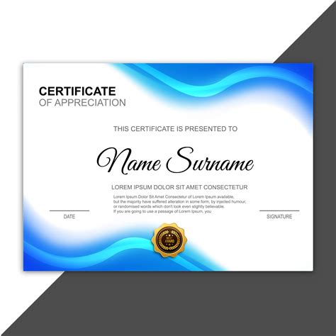 Certificate Of Appreciation Logo