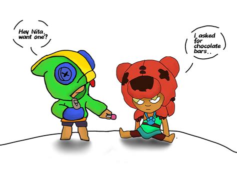 Best Images Brawl Stars Nita I Leon Nita And Leon Did What Best Animations In Brawl Stars 70488