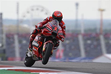 MotoGP Americas GP Bagnaia Smashes COTA Lap Record For Pole